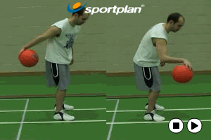 Behind The Back Dribble Basketball