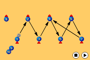 Bounce Pass In Netball