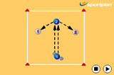 Left & Right Combination Passing Netball Drills, | Sportplan