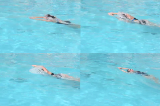 Log roll from front to back Water Confidence Drills Swimming Coaching ...